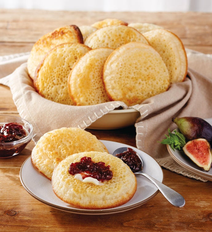 Crumpets at Wolferman's