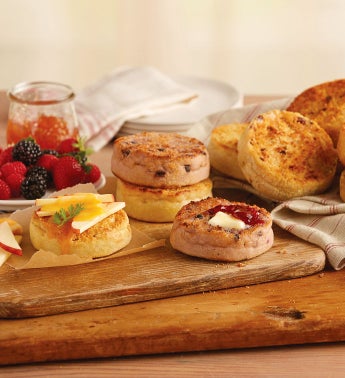 English Muffins: Mini, Traditional & Thick | Wolferman's