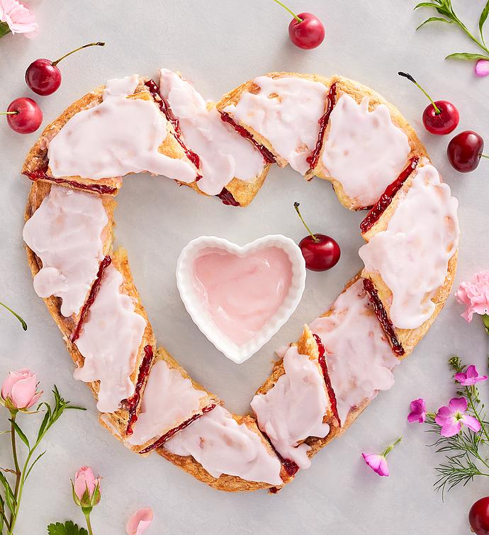 Heart-Shaped Kringle Wreath