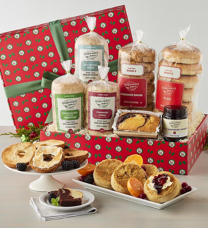 Grand Christmas Breakfast Box | Wolferman's